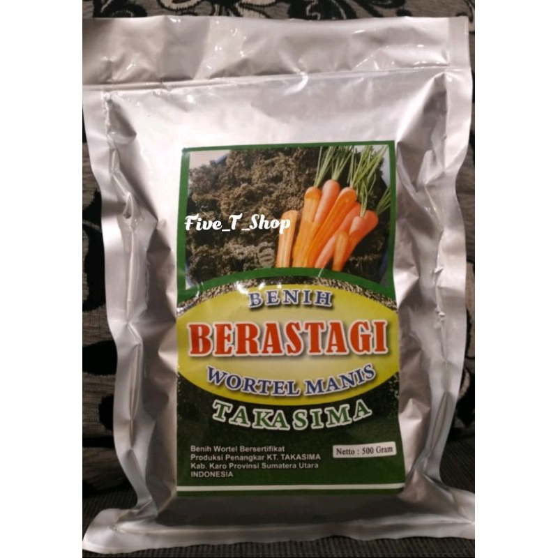 Jual Bibit/Benih Wortel Manis Berastagi Takasima 500 gram | Shopee ...
