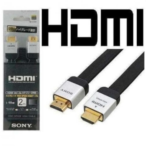 Jual Kabel HDMI Sony 2 meter Sony HDMI to HDMI 2M | Shopee Indonesia