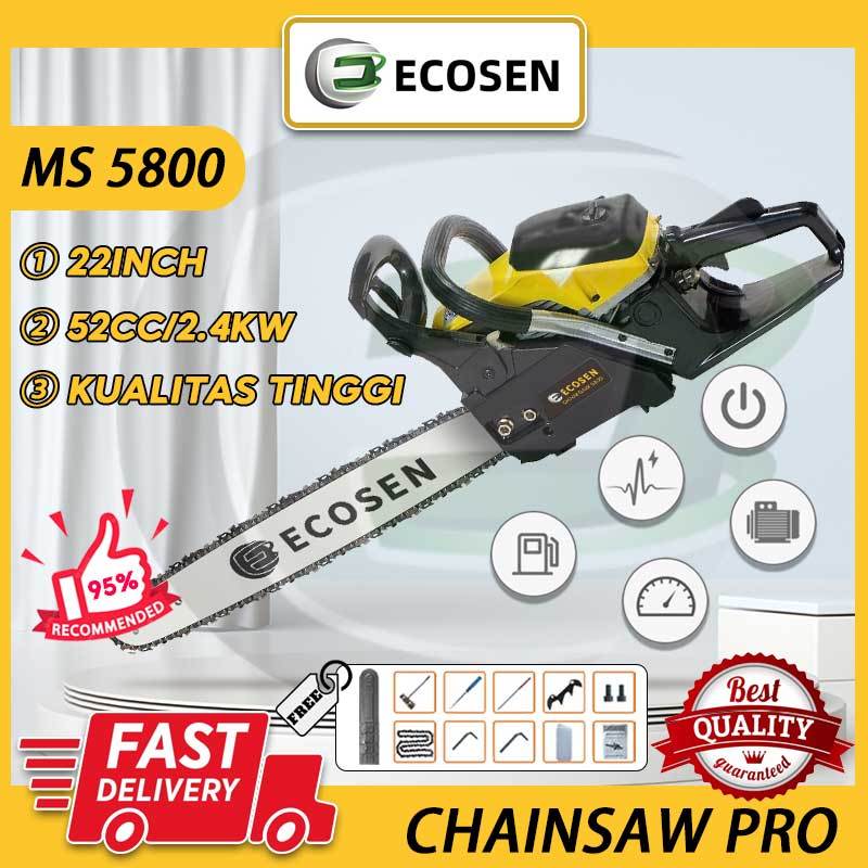 Jual ECOSEN Mesin Potong Kayu Chain Saw Teknologi Jerman Professional Tebang Senso Alat Pemotong ...