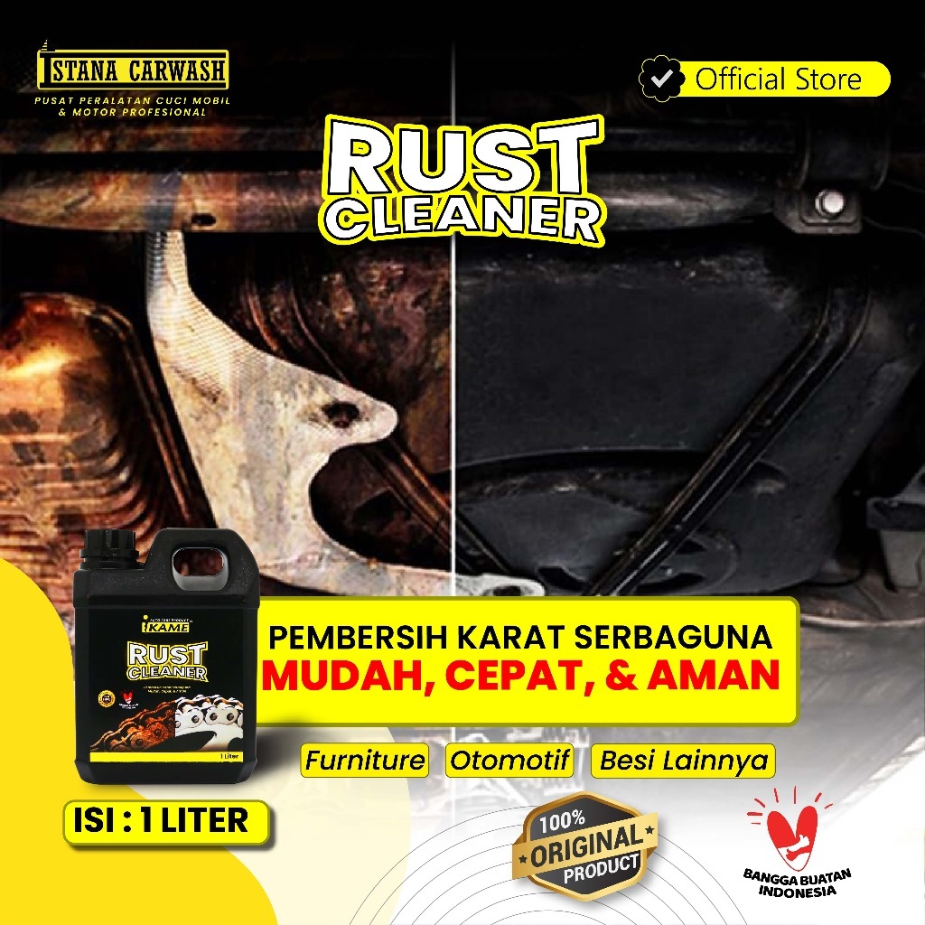 Jual RUST CLEANER IKAME - Pembersih Karat Besi Motor Mobil Penghilang Karat Logam Pembersih ...