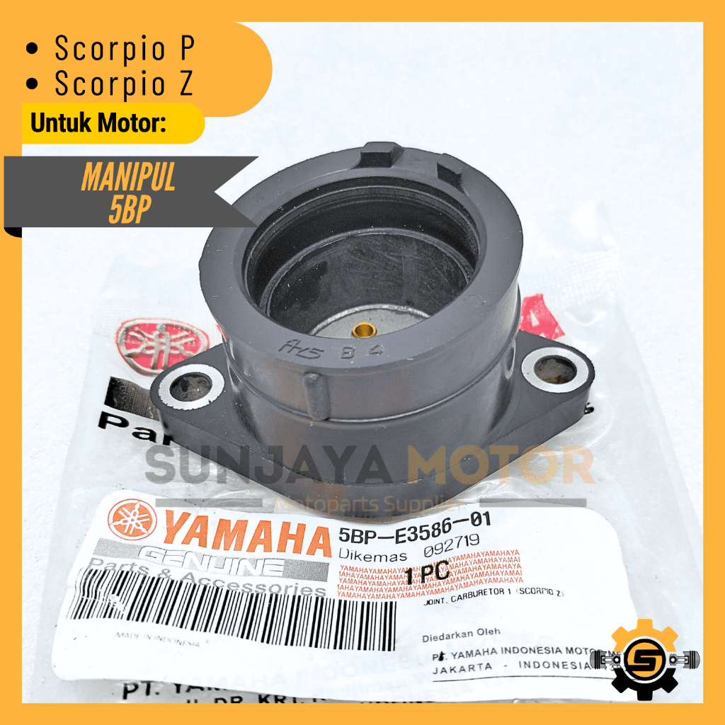 Jual Manifold 5BP Intake Manipul Original Yamaha Scorpio P Scorpio Z ...