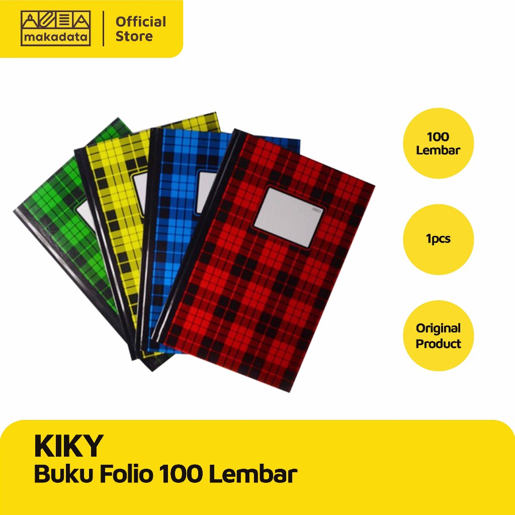Jual BUKU TULIS KEUANGAN / HARDCOVER UKURAN FOLIO ISI 100 LEMBAR KIKY ...