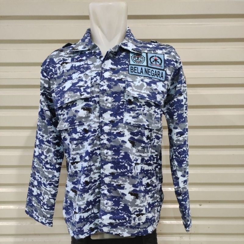 Jual BAJU LORENG BELA NEGARA | Shopee Indonesia