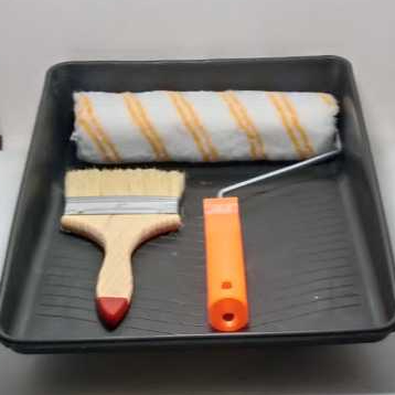 Jual Harga Hemat !! Paket Alat Cat Kuas Roll / Kuas Rol Copot 9 Inch ...