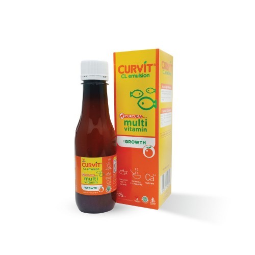 Jual CURVIT CL EMUL SYRUP 175 ML | Shopee Indonesia