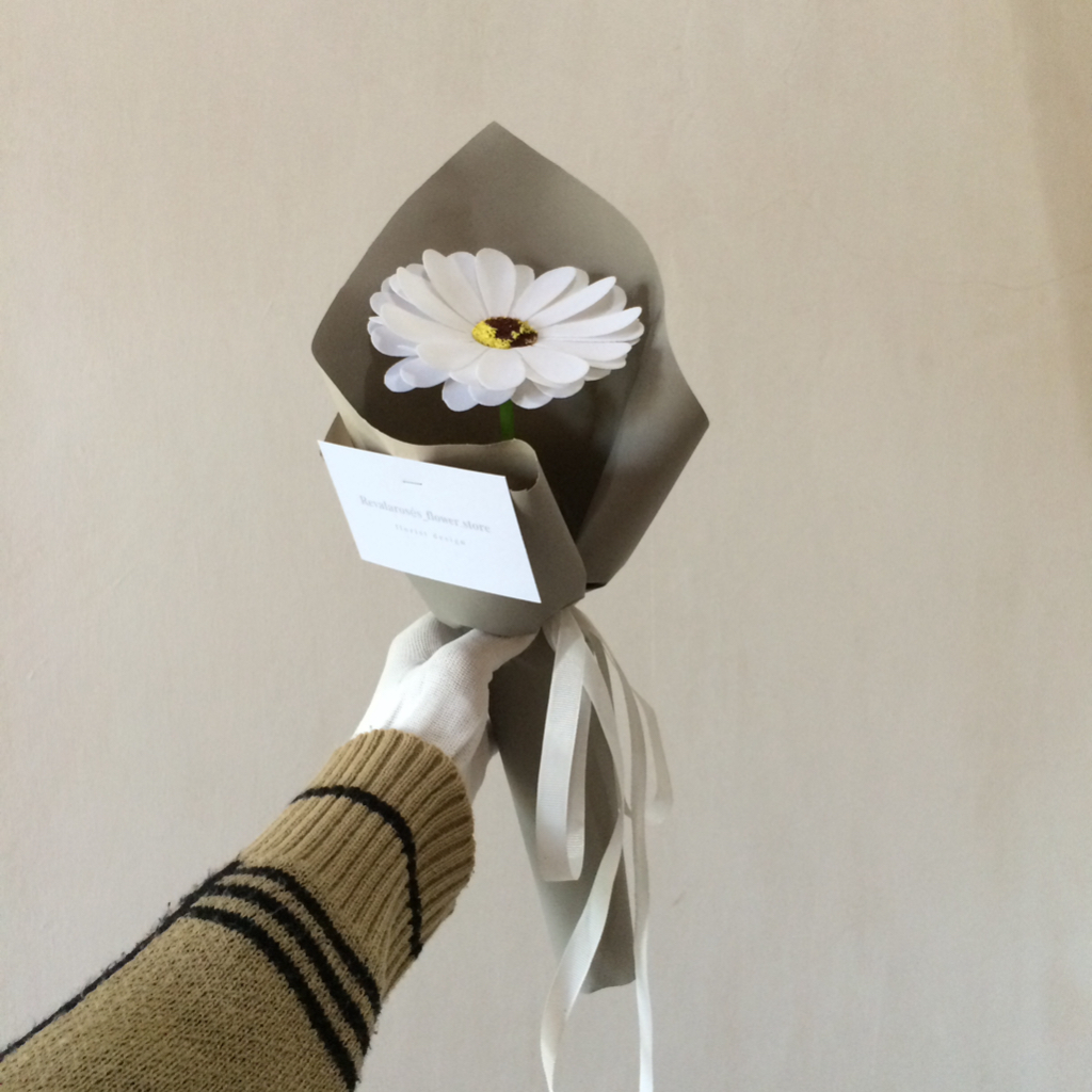 Jual Revalarosé flower Buket Bunga Satu Tangkai Bunga Palsu Gerbera ...