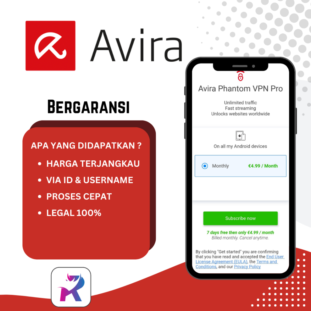 Jual Avira Phantom VPN Premium 1 Tahun Full Garansi (Proses Tercepat ...