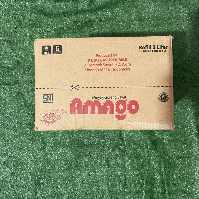 Jual Minyak goreng amago 2 Liter Karton | Shopee Indonesia