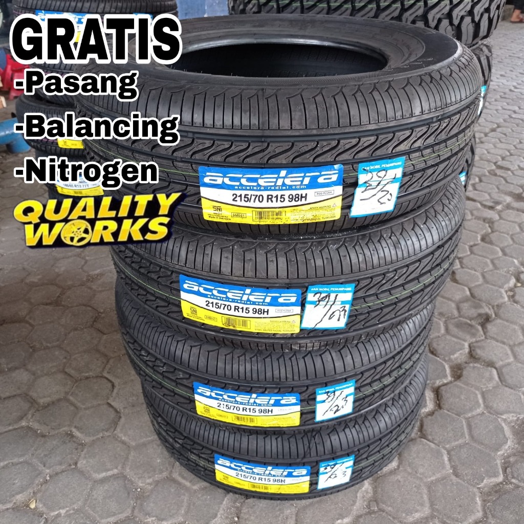 Jual Ban mobil tapak lebar ring 15 Ukuran 215 70 R15 Accelera Eco Plush - Toko Ban mobil ...