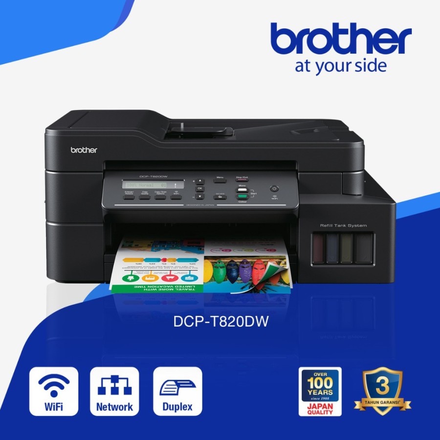 Jual PRINTER BROTHER DCP-T820DW DCP T820 DUPLEX WIRELESS PRINT SCAN ...