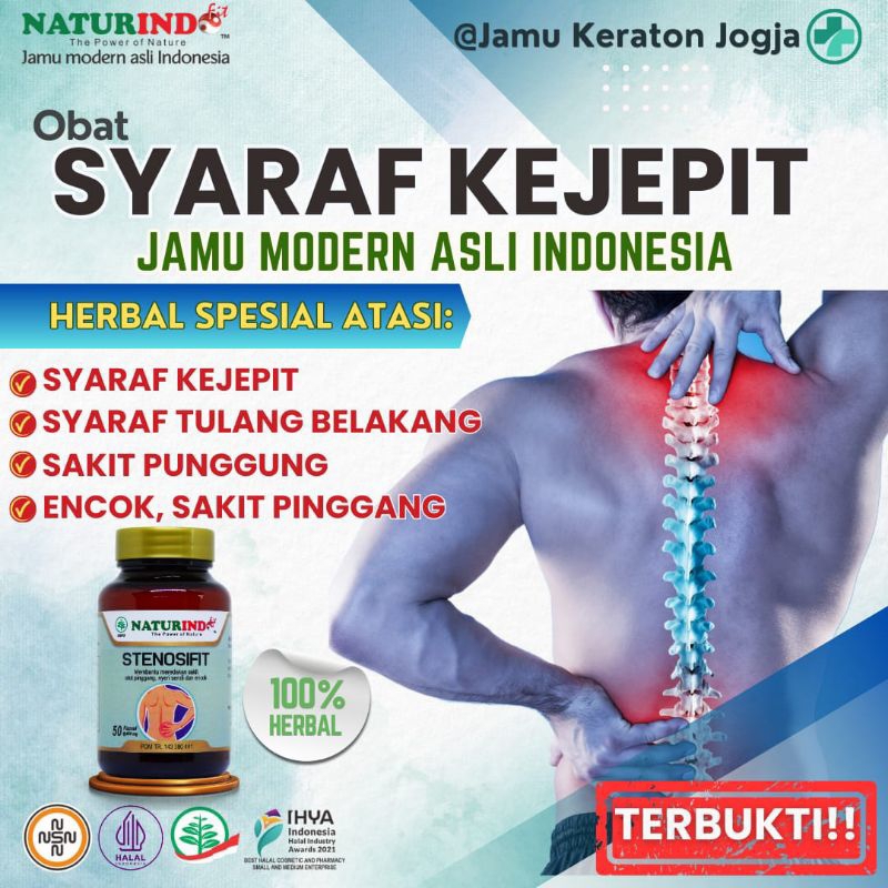 Jual Obat Saraf Kejepit Pinggang dan Kaki Sakit Pinggang Encok Herbal Syaraf Terjepit Sakit ...