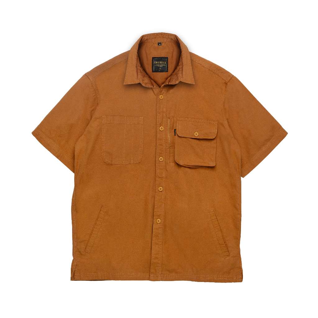 Jual Engineer Workwear - Pearson Brown Workshirt Kemeja Kerja Canvas ...
