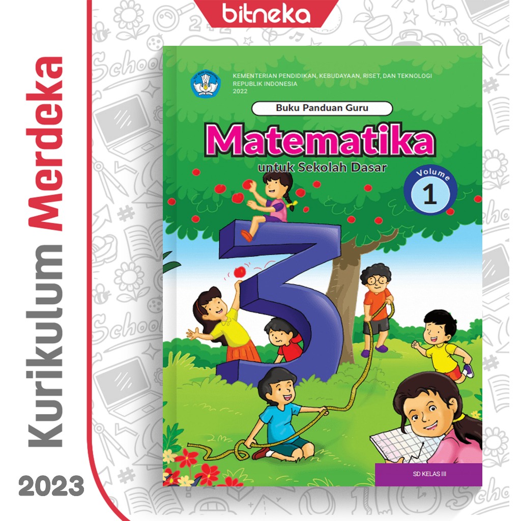 Jual Buku Panduan Guru Belajar Bersama Temanmu : Matematika SD/MI Kelas 3 vol 1 Kurikulum ...
