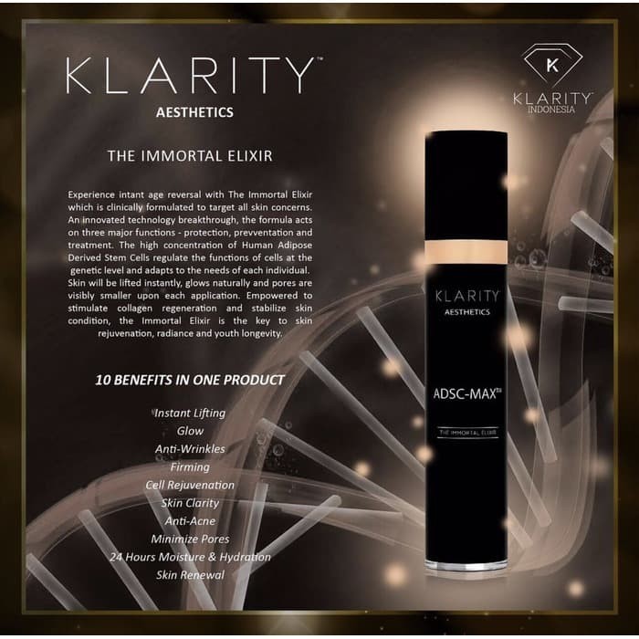 Jual Klarity Immortal Elixir Spray | Shopee Indonesia
