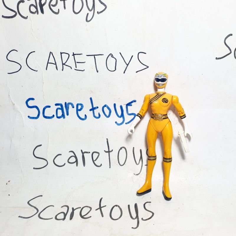 Jual Power Rangers wild force yellow ranger kuning Sentai gaoranger gao ...