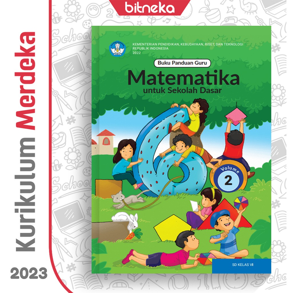 Jual Buku Panduan Guru Belajar Bersama Temanmu : Matematika SD/MI Kelas 6 vol 2 Kurikulum ...