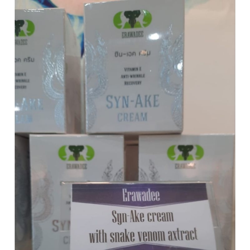 Jual Erawadee SYN AKE CREAM with SNAKE VENOM actract | Shopee Indonesia