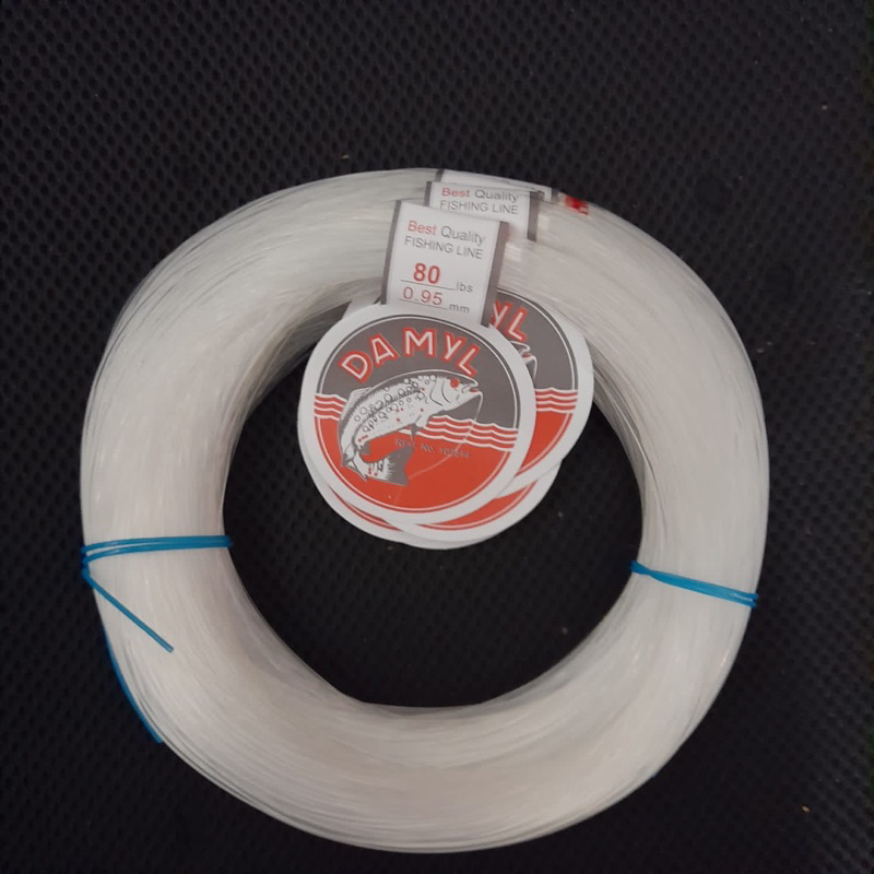 Jual Senar pancing rangkaian leader Clear 30 meter 30lb ; 40lb ; 50lb ...