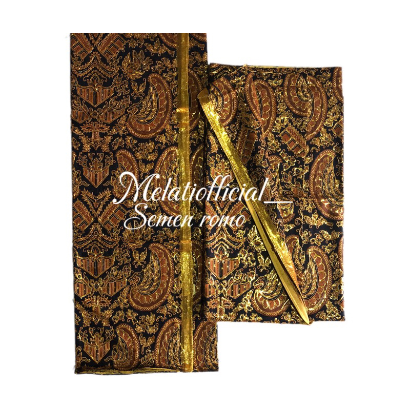 Jual Kain Prada pengantin / kain batik prada / kain lembaran | Shopee ...