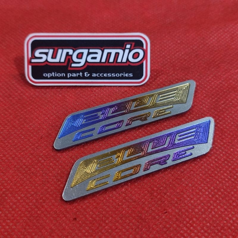 Jual Emblem titan blue core emblem titanium vietnam | Shopee Indonesia