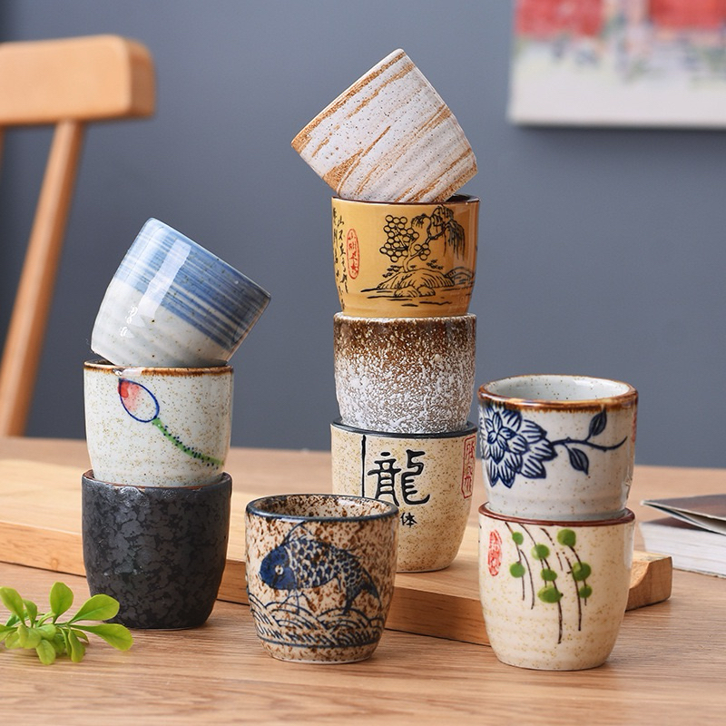Jual PM 12 SATUAN Bird Series Satuan Gelas Keramik Ocha Cup Jepang ...