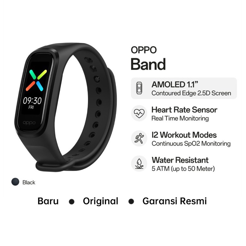 Jual OPPO Band Smartband Smartwatch Jam Tangan Android Original Baru ...
