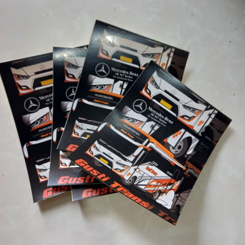 Jual 5 pcs sticker bus stiker bis gusti trans | Shopee Indonesia