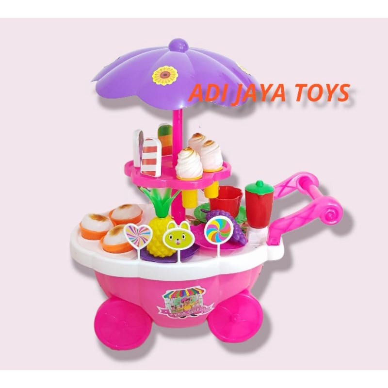 Jual Mainan Es Krim Sweet Ice Cream Gerobak Es Krim | Shopee Indonesia