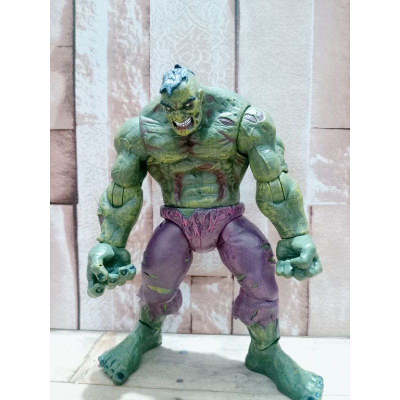 Jual action figure the incredible Hulk avenger marvel zombie hulk dead ...