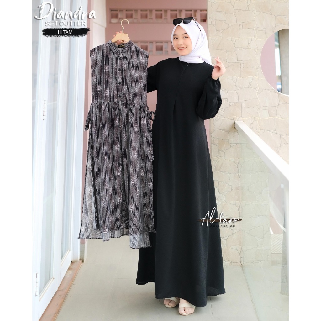 Jual GAMIS SET OUTER DIANDRA KEYSHA BY ALFARO model terbaru kekinian ...
