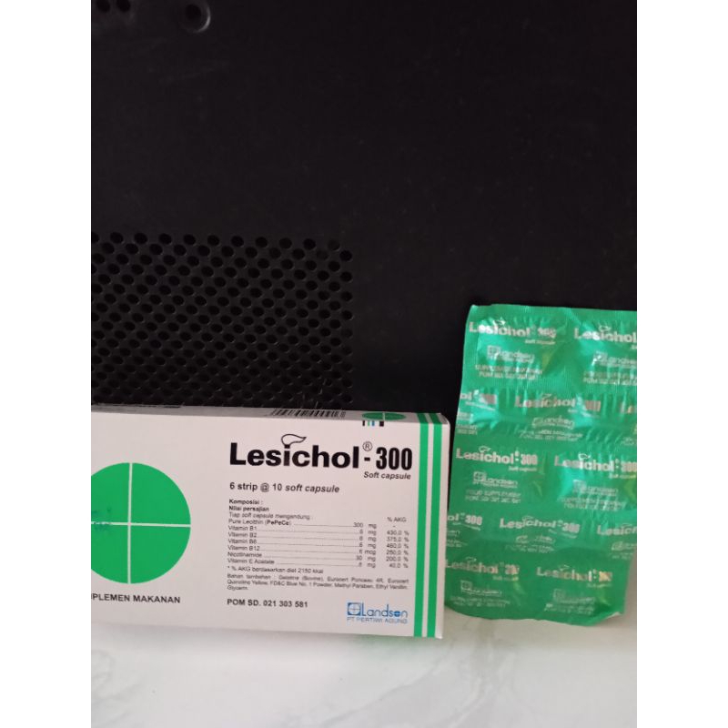 Jual Lesichol 300 Kemasan Strip isi 10 Kapsul/Vitamin kesehatan hati ...