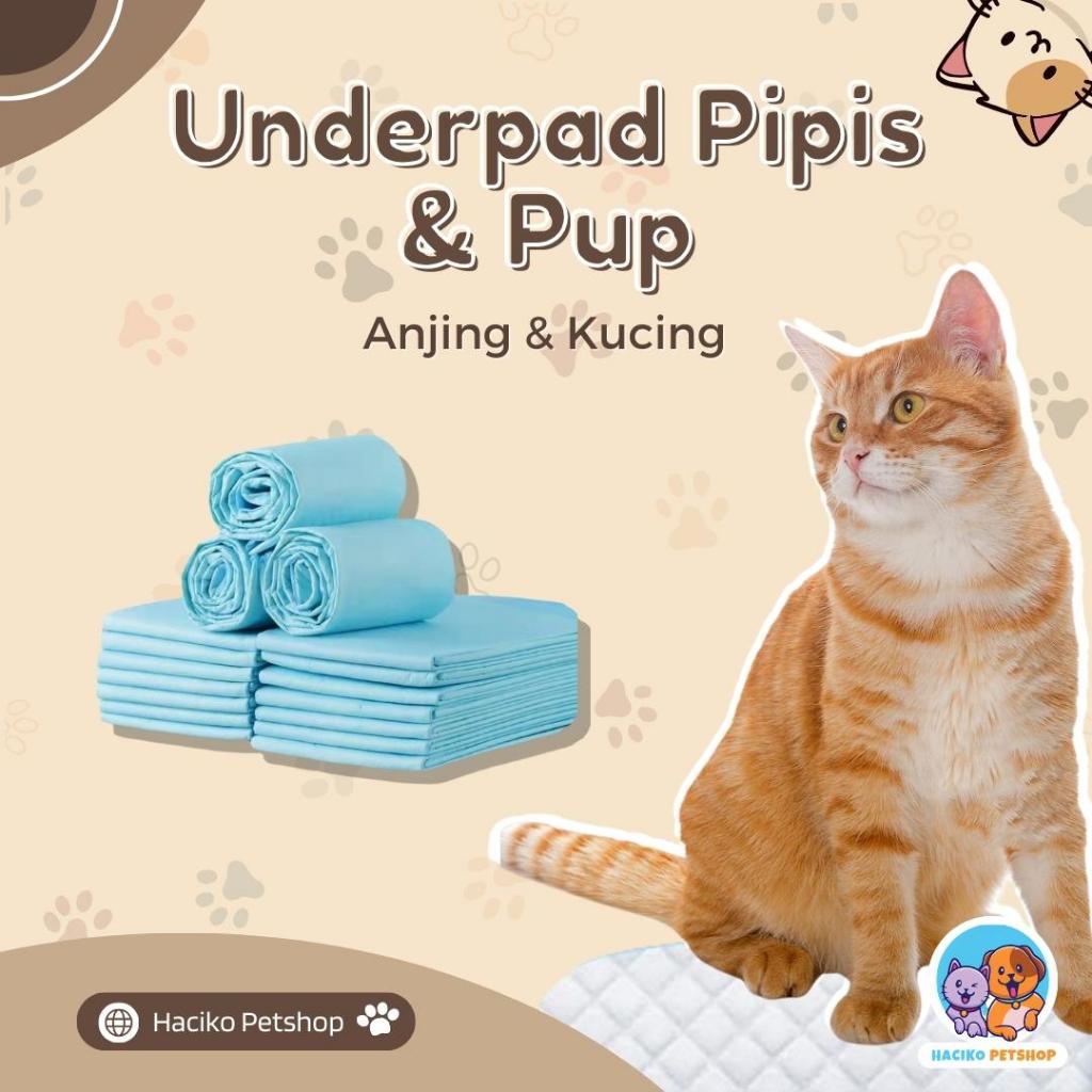 Jual [HACIKO PETSHOP] Underpad Kucing Anjing Alas Pipis Pup Perlak ...