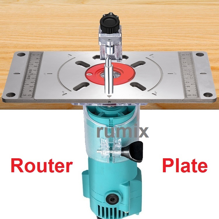 Jual Router Plate Insert Aluminium Plate Router Table Meja Router ...