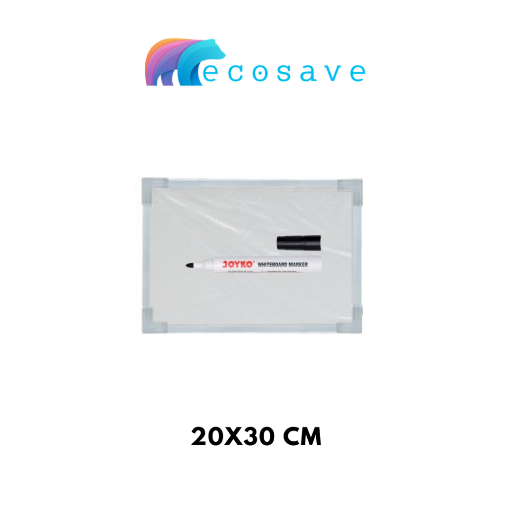 Jual Whiteboard 20x30 cm Gantung Non Magnetic Kecil Mini White Board Single Face Papan Tulis 20 ...