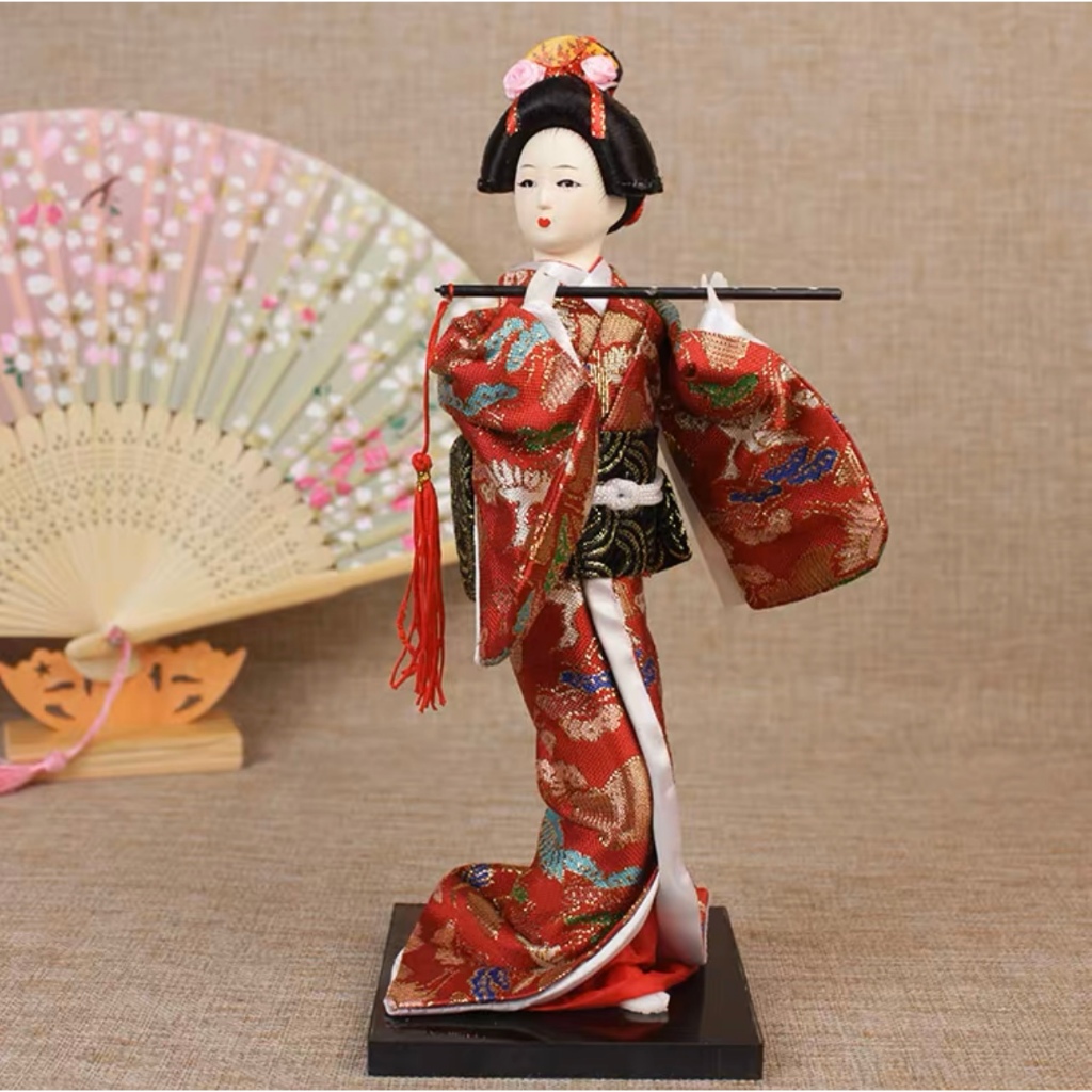 Jual Japanese Doll - Patung Pajangan Boneka Geisha Jepang - Hiasan ...