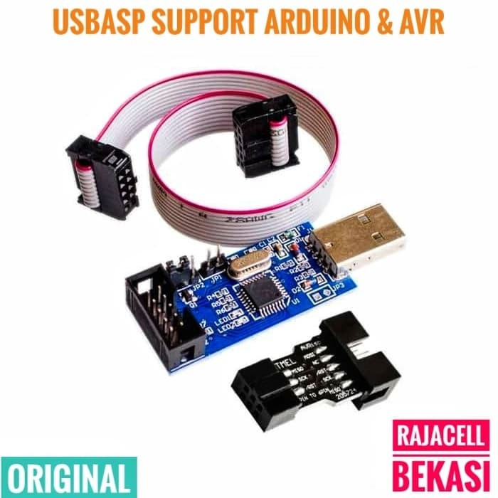 Jual USBasp + ICSP Converter for Arduino Upgrade Version Bootloader Arduino | Shopee Indonesia