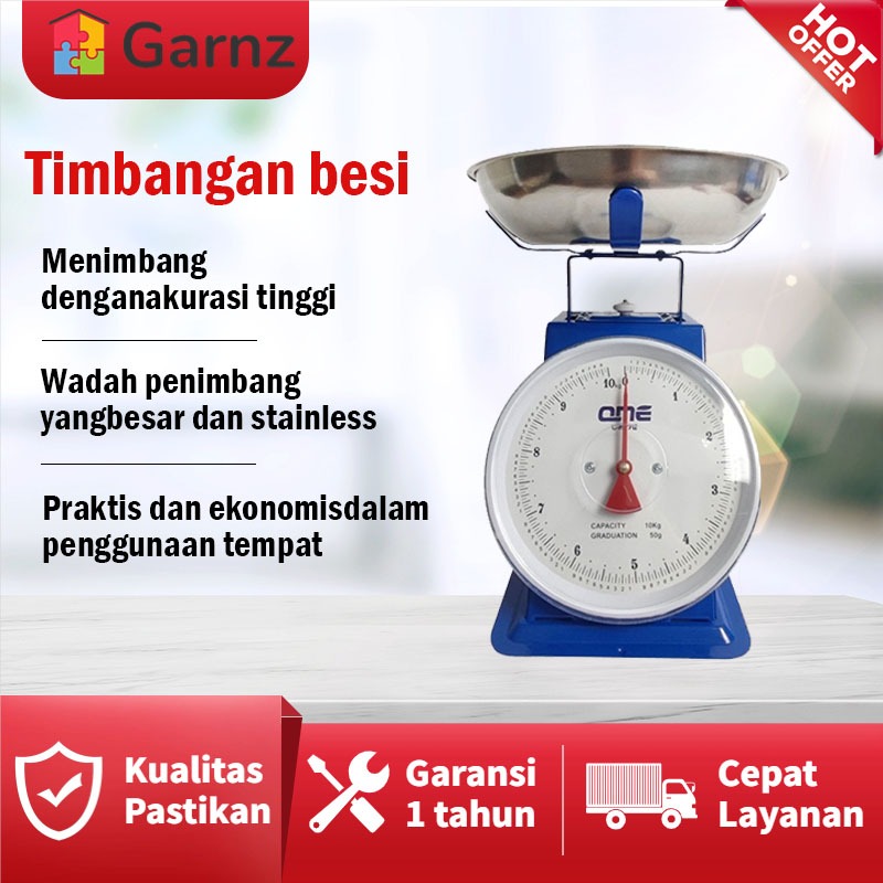 Jual Jarum 20kg Duduk/Timbangan Manual/Timbangan Buah Laundry 5KG 10KG 15KG 20 KG | Shopee Indonesia