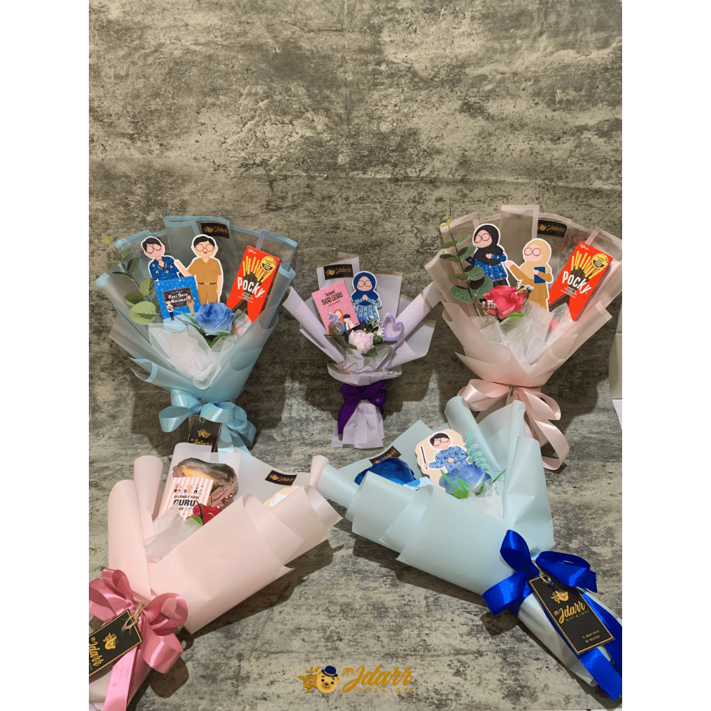 Jual Buket Spesial Hari Guru Hadiah Kado Gift Teachers Day Unik ...