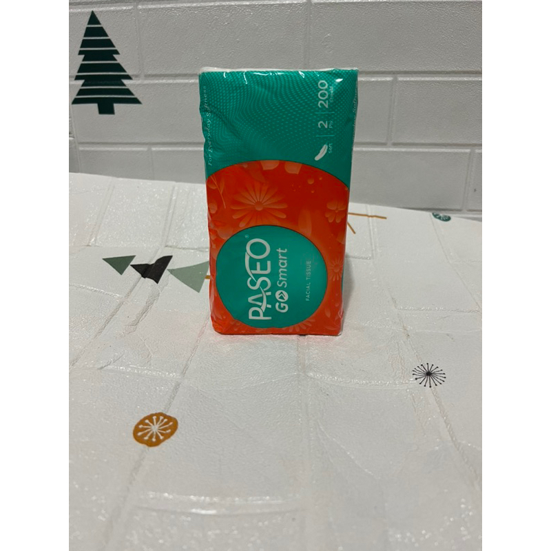 Jual Paseo Facial Tissue Paseo Go Smart 200 Sheets | Shopee Indonesia