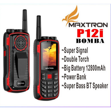 Jual HP MAXTRON GUNUNG P12I BOMBA 2,4 INCH HP CANDYBAR ANTENA BIG ...