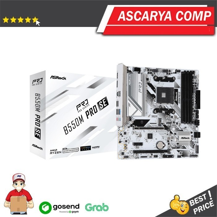 Jual Motherboard ASRock B550M Pro SE - AM4 | Shopee Indonesia
