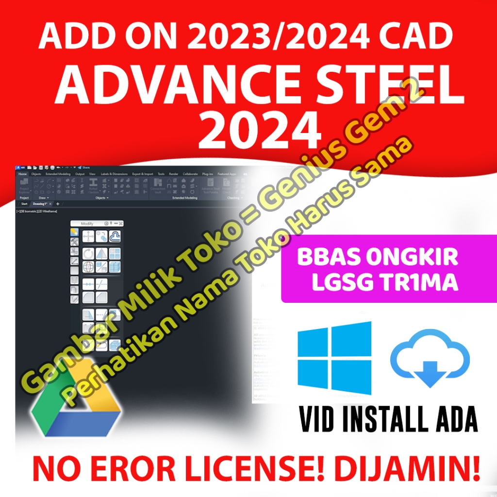 Jual Advance Steel 2024 WIN | Shopee Indonesia