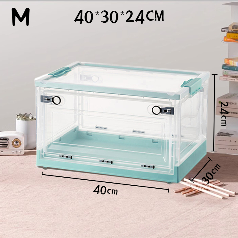 Jual box storage sepenuhnya transparan container box organizer box ...