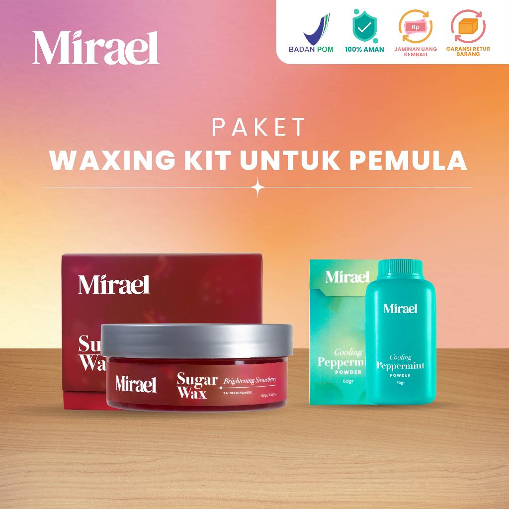 Jual MIRAEL Paket Sugar Waxing Kit Untuk Pemula (Waxing Ketiak, Waxing Bulu Kaki, Waxing Miss V ...