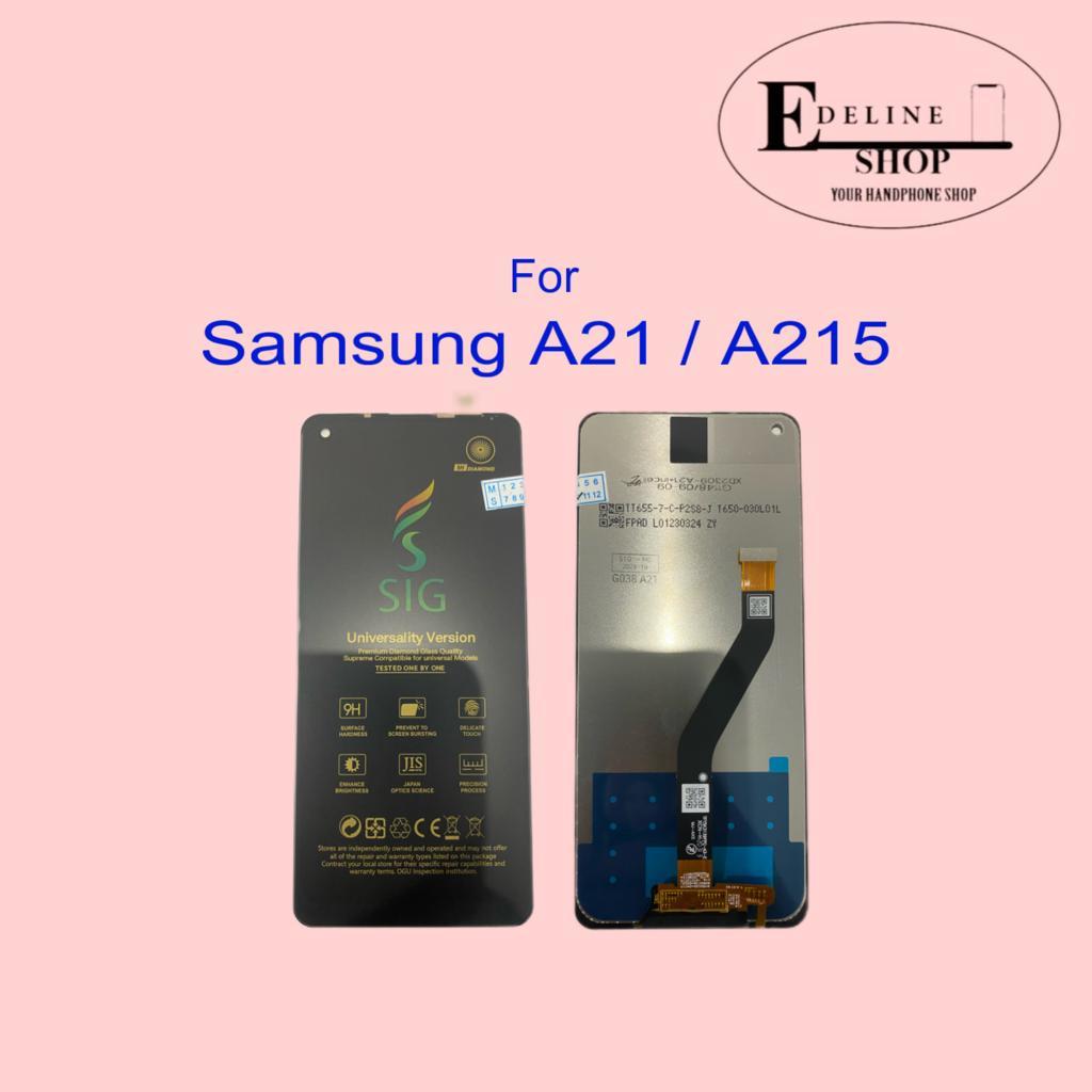 Jual LCD TOUCHSCREEN SAMSUNG A21 / A215 FULLSET COMPLETE ORIGINAL NEW TS | Shopee Indonesia