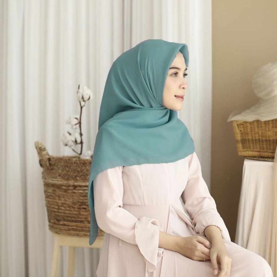 Jual [ COD ] Bella Square 50 Warna Hijab Segiempat Premium Anti Letoy | Shopee Indonesia
