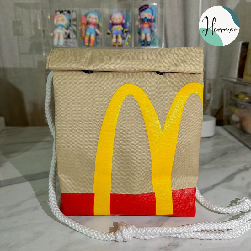 Jual tas mcd sling bag tas mcdonalds tas mcdonald mcdonald sling bag ...