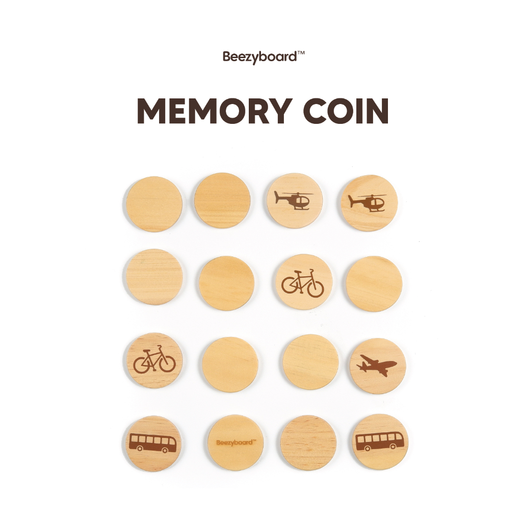 Jual Beezyboard - Wooden Memory Coin | Shopee Indonesia