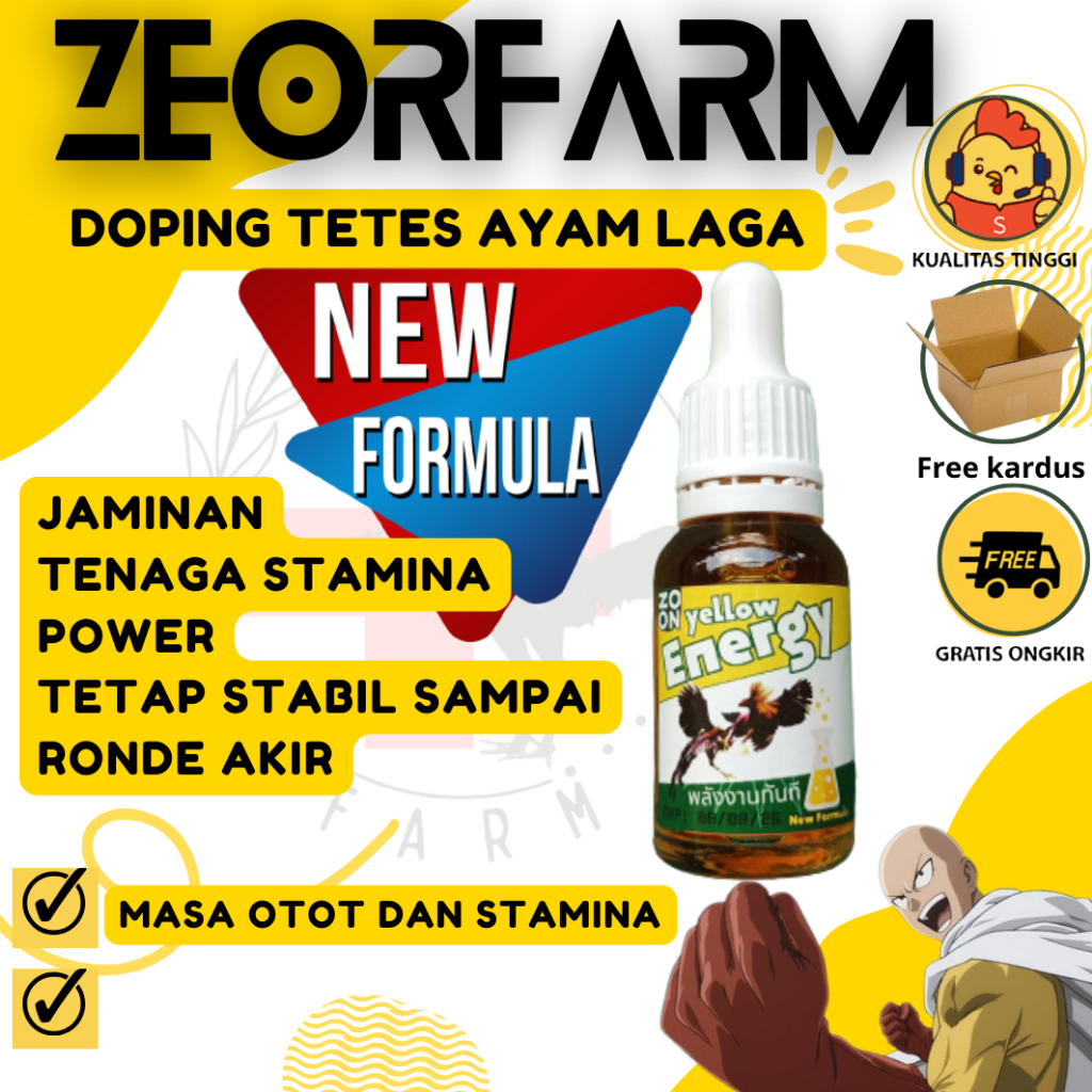 Jual Stronger Formula doping tetes ayam aduan yellow energy jaminan ...