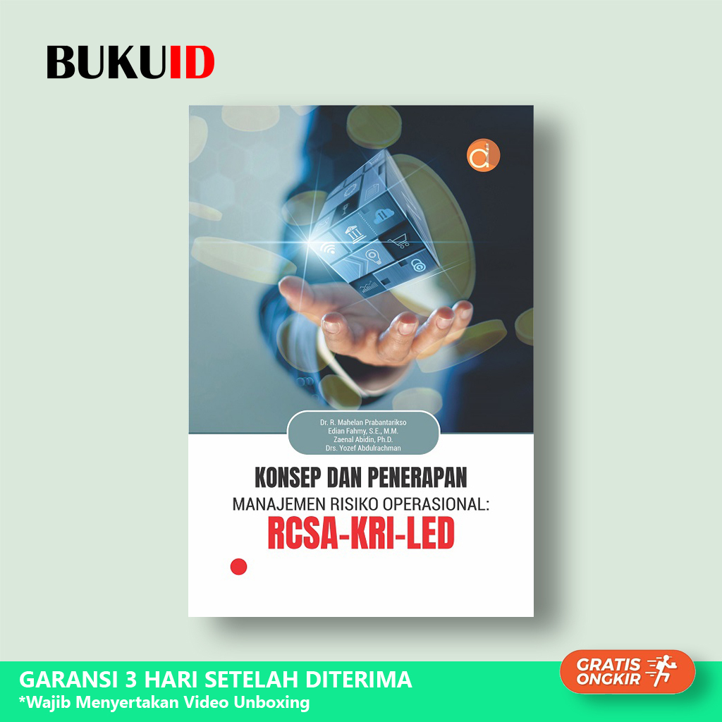 Jual Buku Konsep dan Penerapan Manajemen Risiko Operasional: RCSA-KRI ...